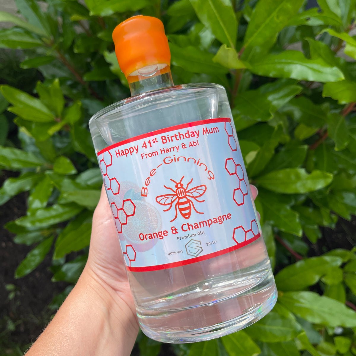 PERSONALISED GIN – Bee-Ginning Gin Co.